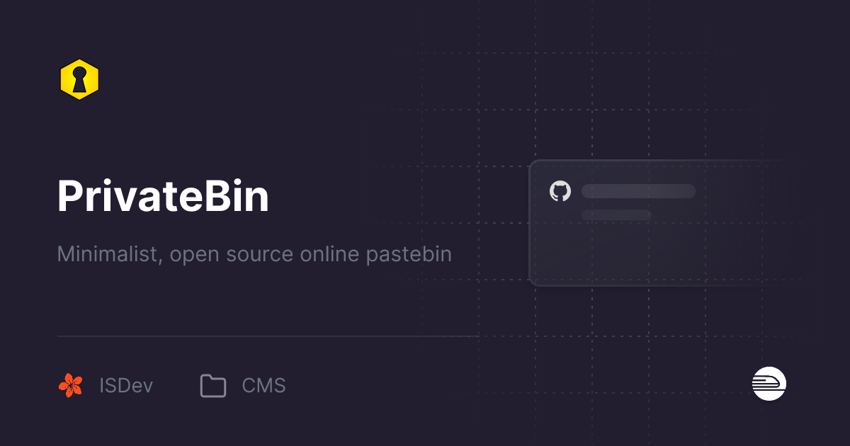 Deploy PrivateBin on Railway | Railway Deploy PrivateBin on Railway | Railway